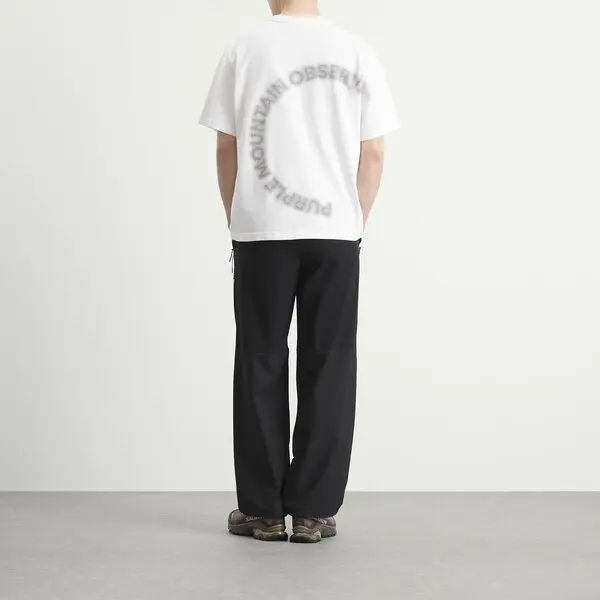 PURPLE MOUNTAIN OBSERVATORY Orbital T-shirt - White