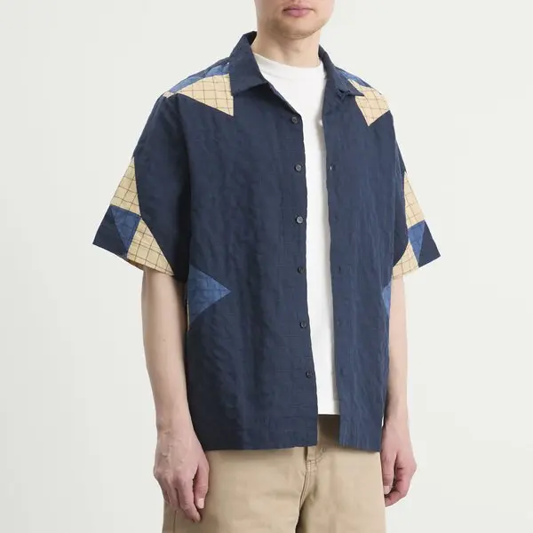 A.p.c. Patchwork Shirt Jacket