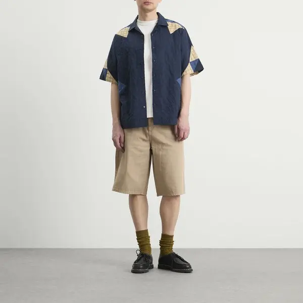 A.p.c. Patchwork Shirt Jacket