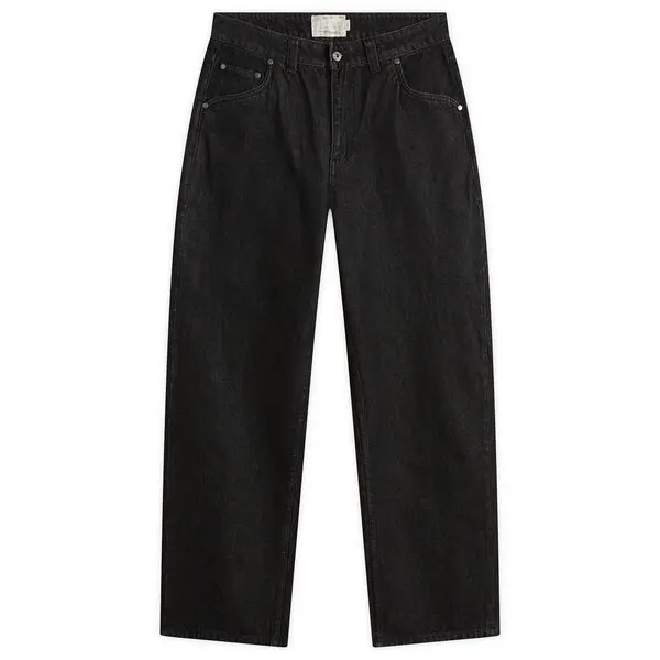 DIME Baggy Denim Pants - Black Washed