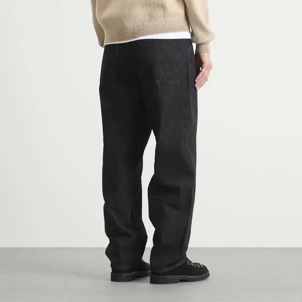 DIME Baggy Denim Pants - Black Washed