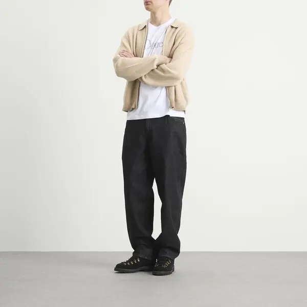 DIME Baggy Denim Pants - Black Washed