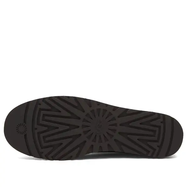 UGG Zora Leather Ballet Flat - Black