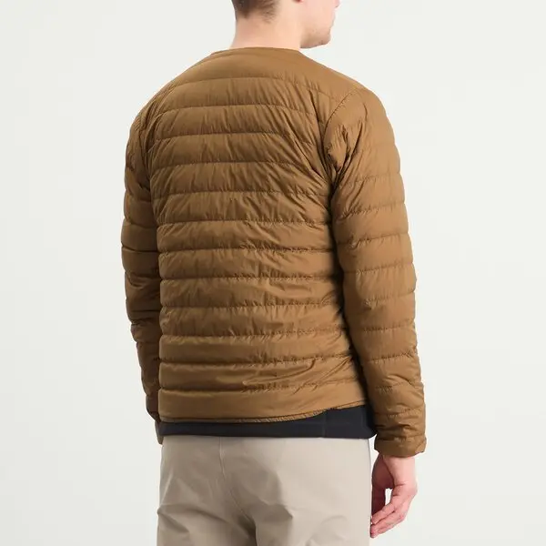 MONTBELL Superior Down Round Neck Jacket - Tan
