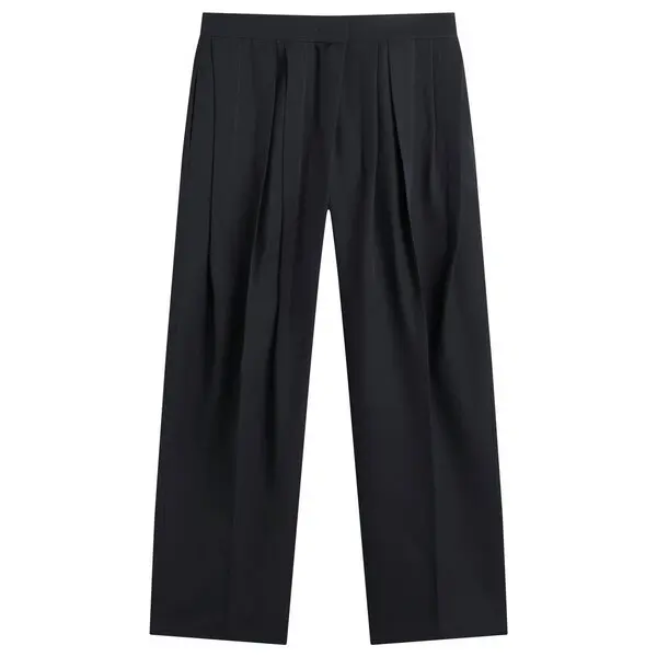JIL SANDER Pleated Trousers - Navy
