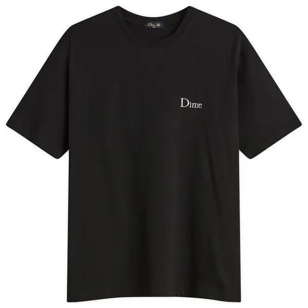 DIME Classic Small Logo T-shirt - Black