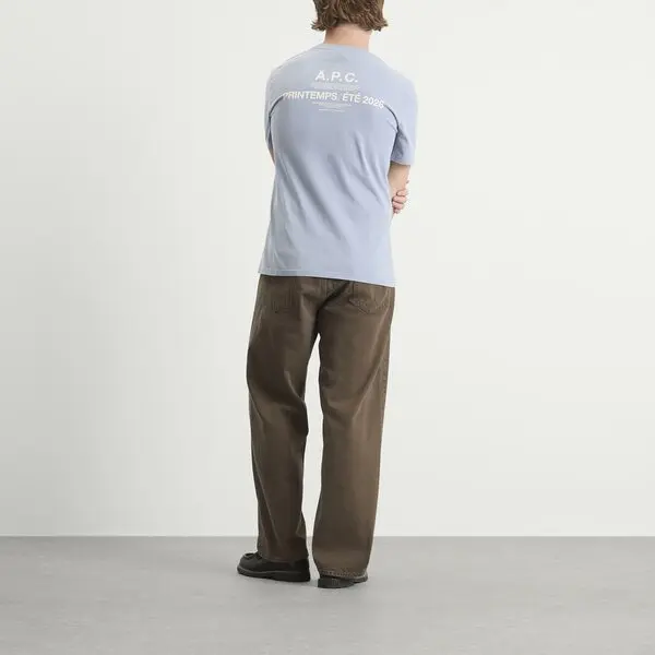 A.p.c. Printemps 26 T-shirt - Light Blue