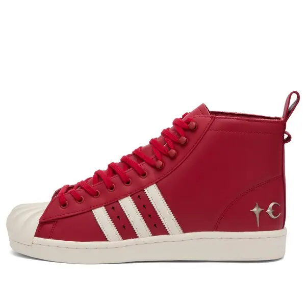 Adidas X Thug Club Superstar Boot Luxe - Red