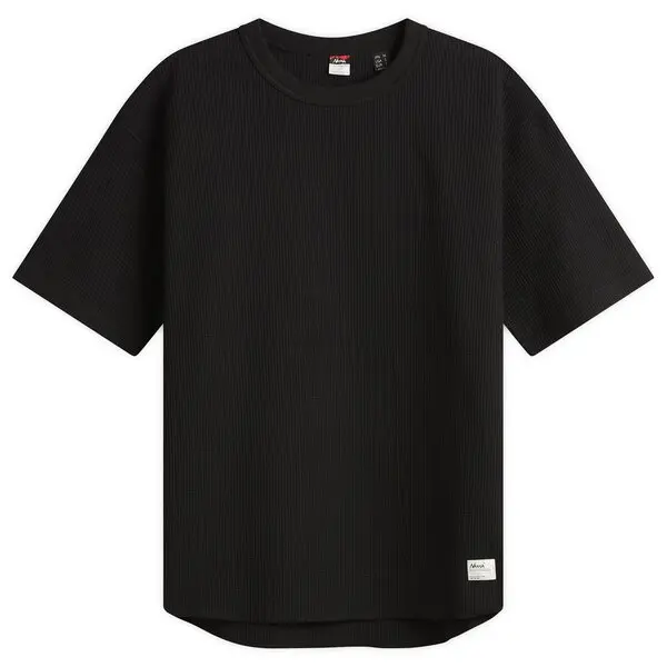 NANGA Airflex® Waffle T-shirt - Black
