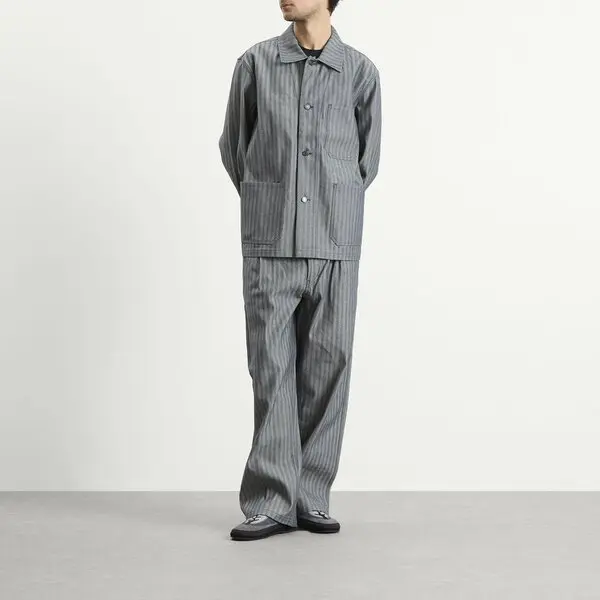 APPLIED ART FORMS Herringbone Contruction Pants