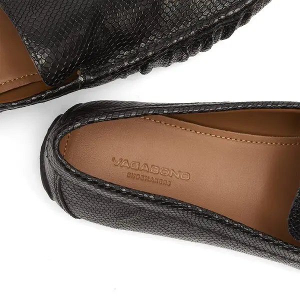 VAGABOND SHOEMAKERS Mika Embossed Leather Boat Shoe