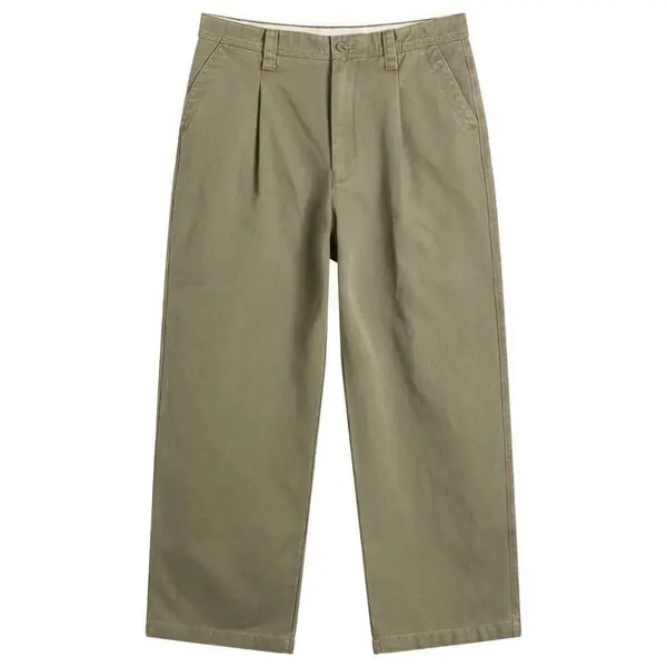 BOUND Heavy Canvas Workwear Trousers - Army