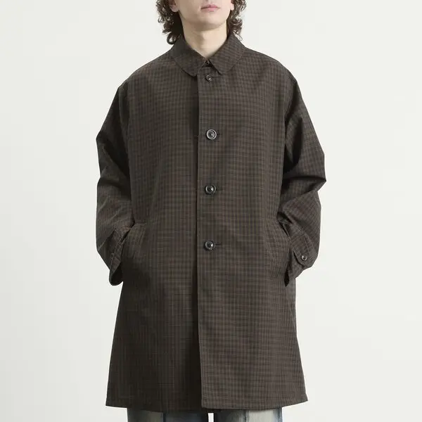 MAISON MARGIELA Check Reversible Coat