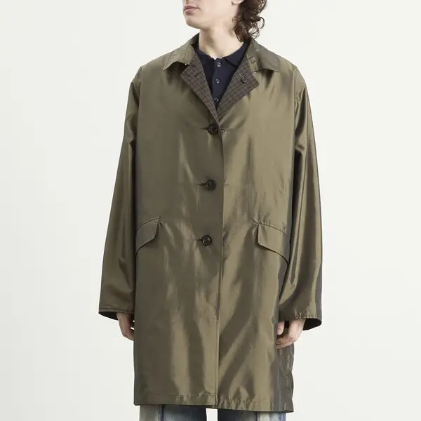 MAISON MARGIELA Check Reversible Coat