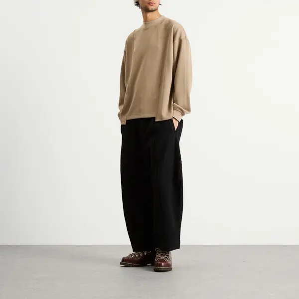 GANDER Waffle Long Sleeve Top