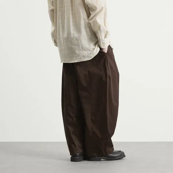SAGE NATION Box Pleat Trouser