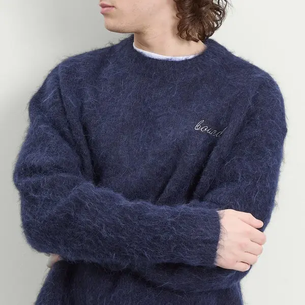 BOUND Dexter Cropped Alpaca Jumper