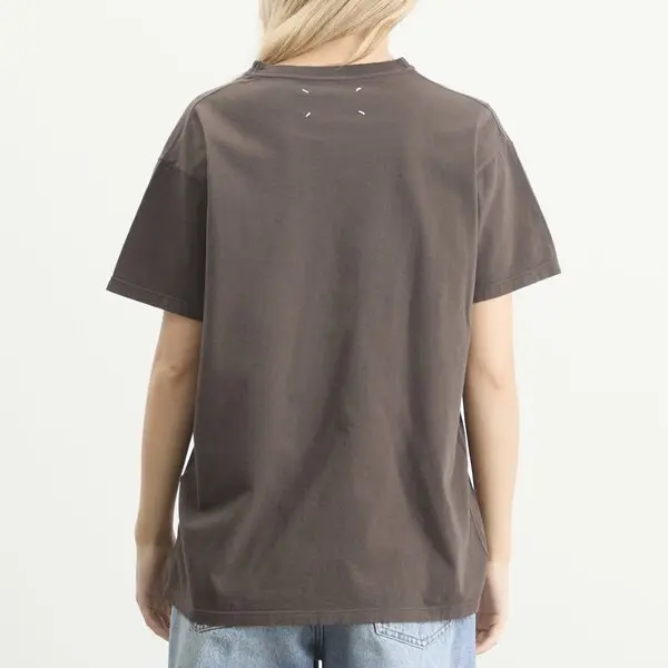 MAISON MARGIELA Number T-shirt - Brown