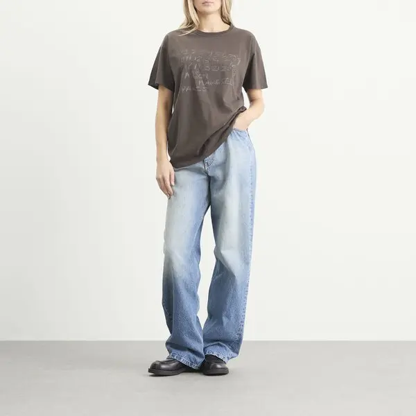 MAISON MARGIELA Number T-shirt - Brown