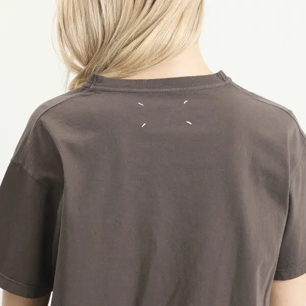 MAISON MARGIELA Number T-shirt - Brown