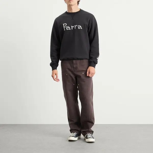 PARRA Weird Trad Logo Crew Sweatshirt