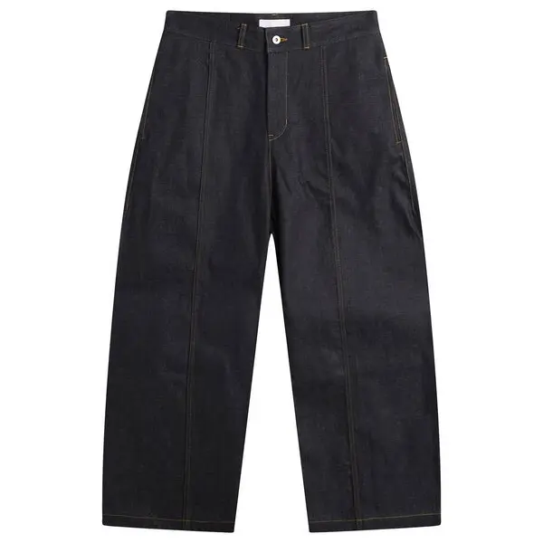 SAGE NATION Welt Trouser Denim Jeans - Raw Indigo
