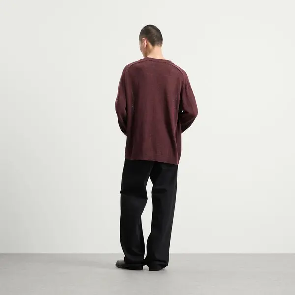 Our Legacy Linen Rue V-neck Jumper
