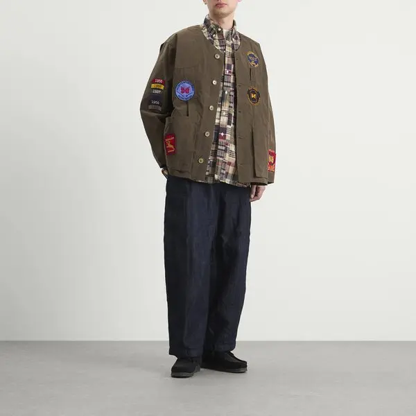 Needles Waxed Cloth Shooting Jacket In | Size: | Cotton/polyester/nylon | End Clothing