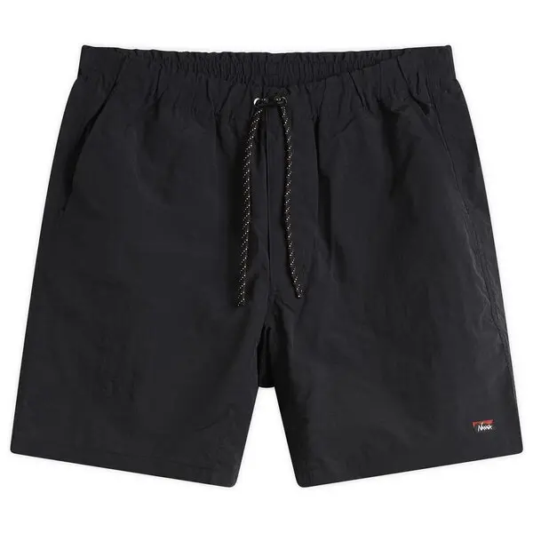 NANGA Nylon Tusser Easy Shorts - Black