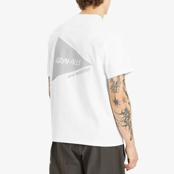 Gramicci X And Wander Backprint T-shirt