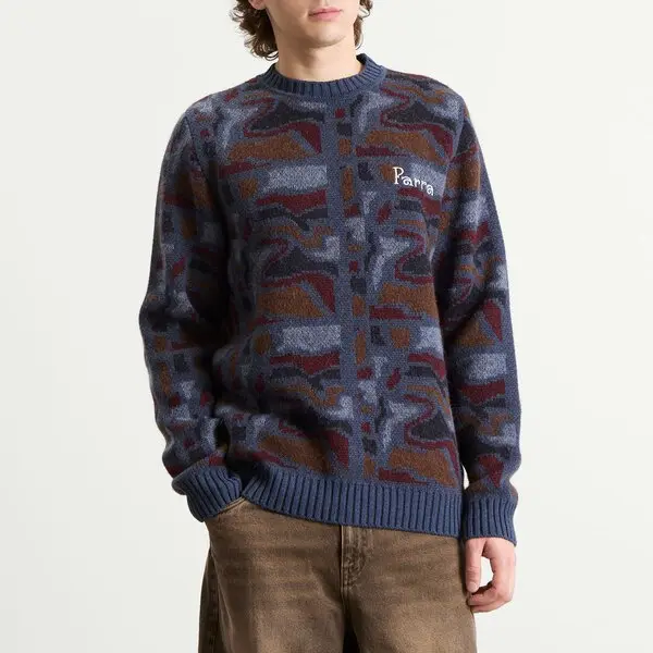 PARRA Repeat Ftp Booster Knit Jumper