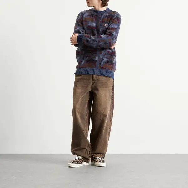 PARRA Repeat Ftp Booster Knit Jumper