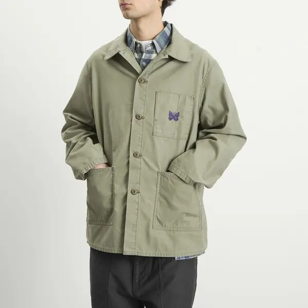 Needles Reversed Sateen Coverall Jacket