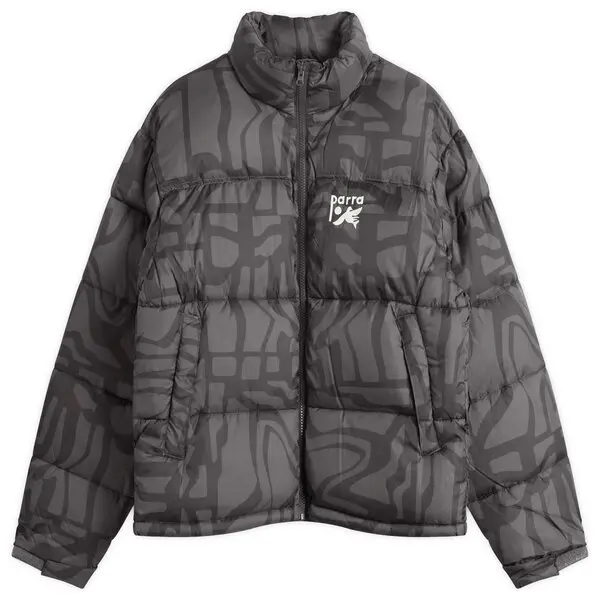 PARRA Broken Ftp Puffer Jacket - Black