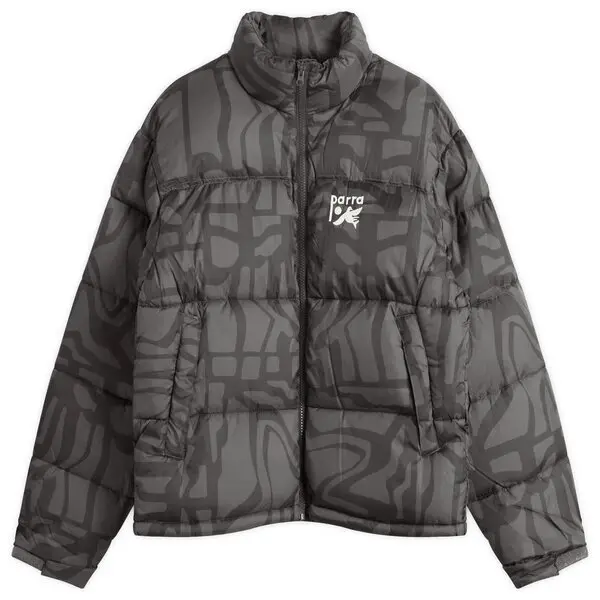 PARRA Broken Ftp Puffer Jacket - Black