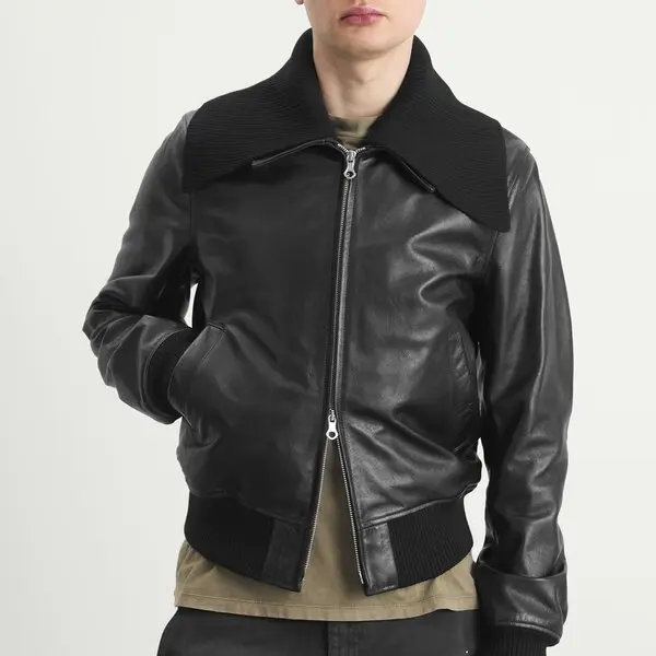 Our Legacy Pharos Leather Bomber