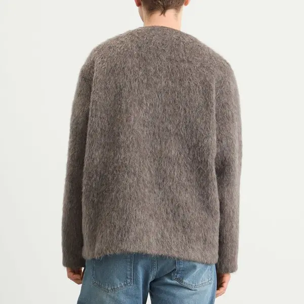 Our Legacy Hairy Wool V-neck Cardigan