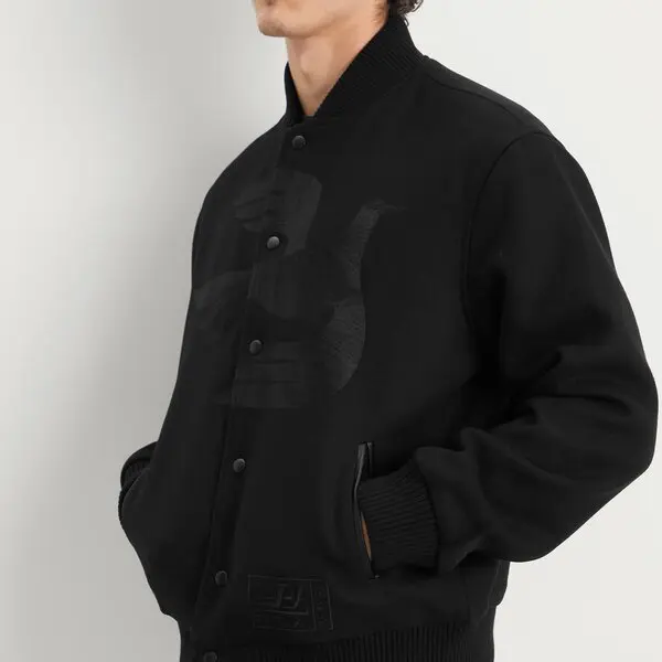 PARRA Varsity Jacket With Embroidered Graphics
