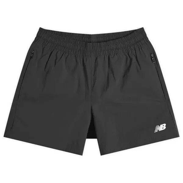 NEW BALANCE Nb Athletics Stretch Nylon Woven Short 5 Inch - Black