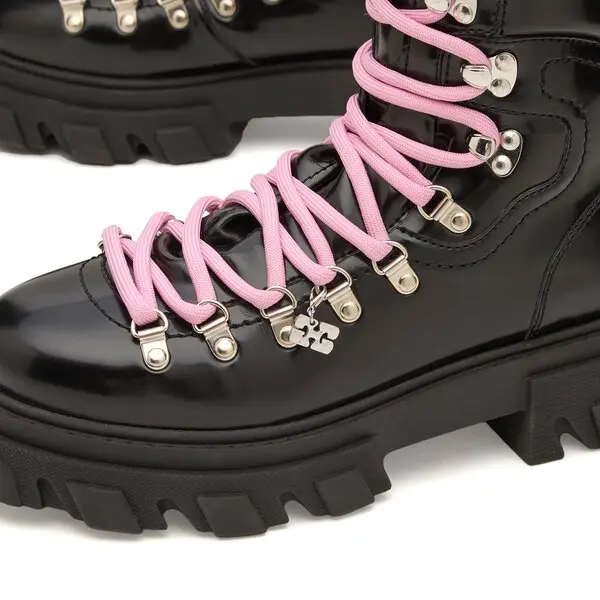 GANNI Cleated Mountain Boots
