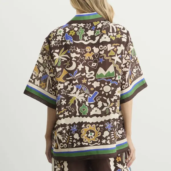 ALEMAIS Maroc Relaxed Shirt - Multi