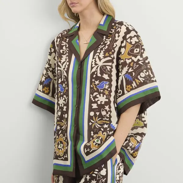 ALEMAIS Maroc Relaxed Shirt - Multi
