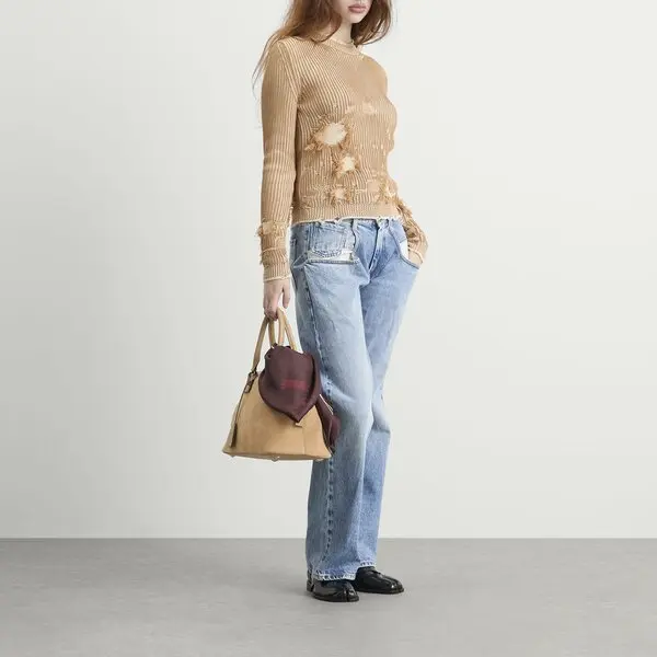 MAISON MARGIELA Shredded Knit Jumper