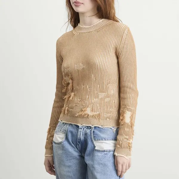 MAISON MARGIELA Shredded Knit Jumper