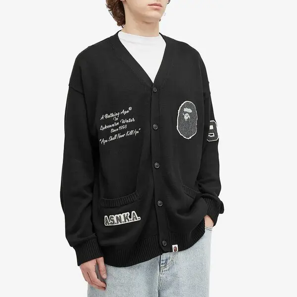 A BATHING APE Knitted Cardigan
