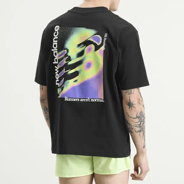 NEW BALANCE Classic Tri-logo Heat Map T-shirt