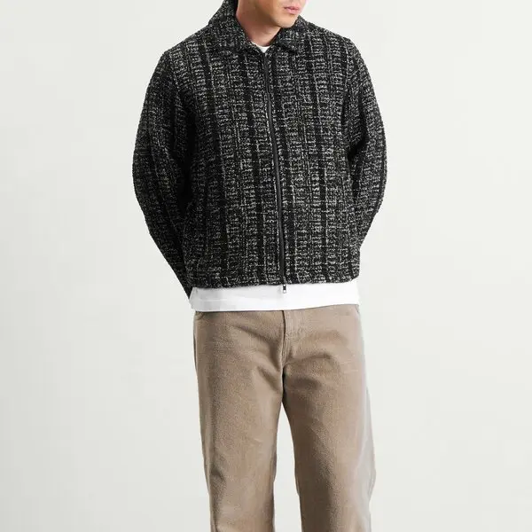 PERCIVAL Ingelo Zip Wool Boxy Jacket