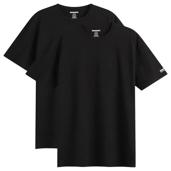 NEIGHBORHOOD Classic 2-pack T-shirts - Black