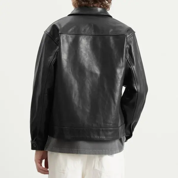 NEIGHBORHOOD Leather Sports Jacket