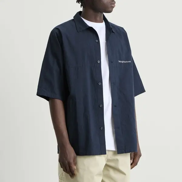 NEIGHBORHOOD Dolman Logo Short Sleeve Shirt